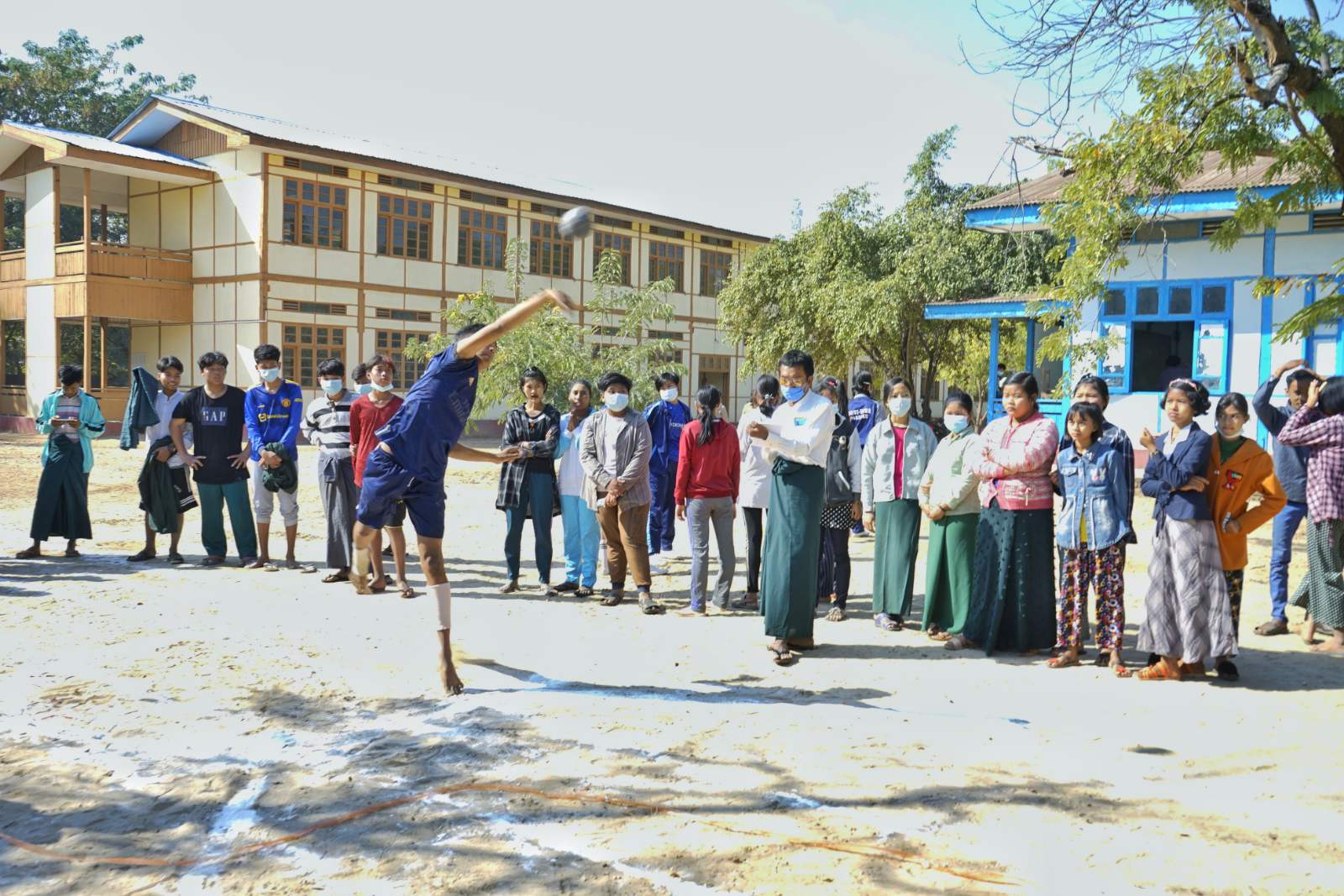 ပခုက္ကူမြို့၌ ၇၅ နှစ်မြောက် စိန်ရတုပြည်ထောင်စုနေ့အထိမ်းအမှတ် အခြေခံပညာကျောင်းအဆင့် အားကစားပြိုင